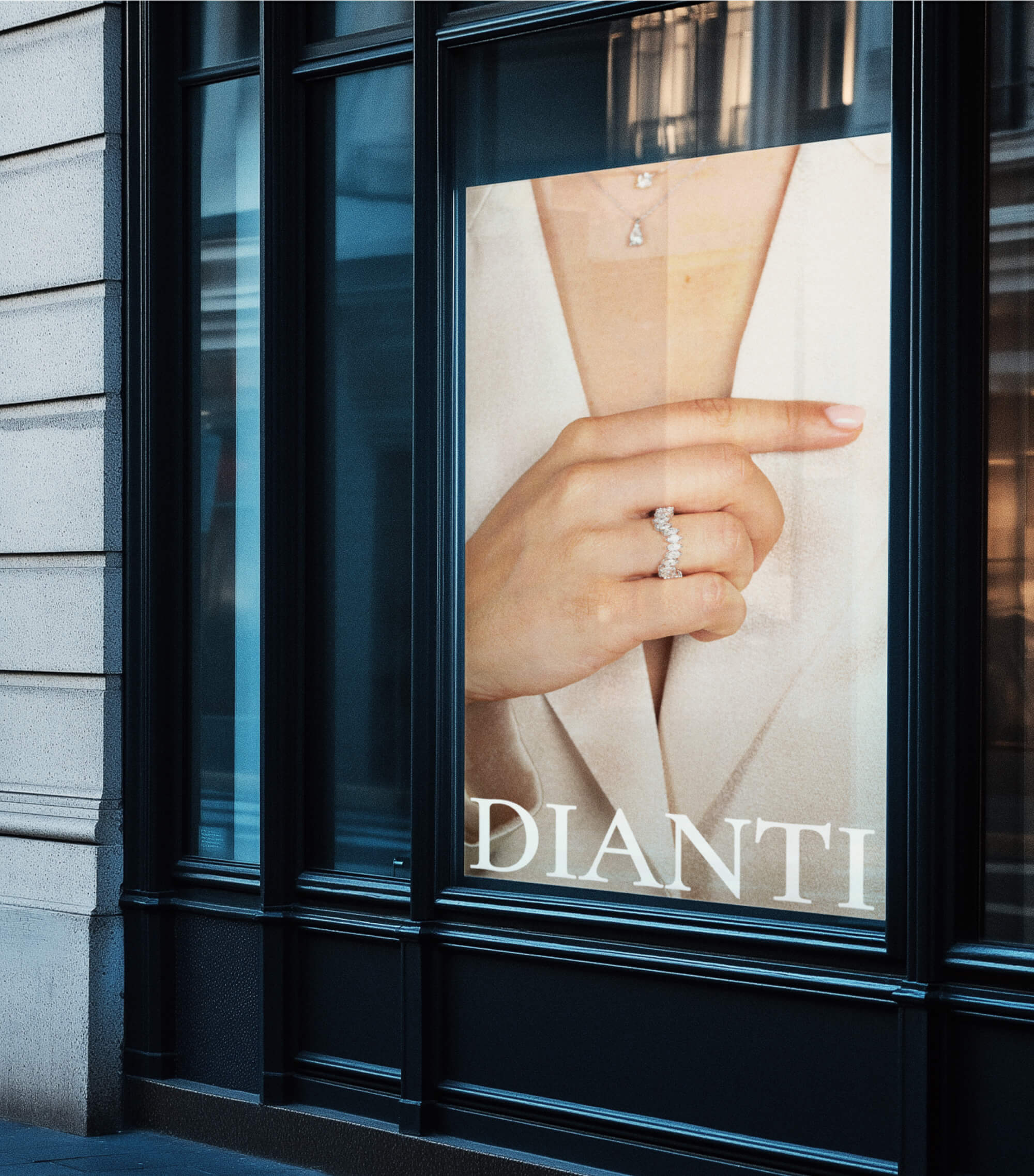 Dianti Luxury Jewellery Brand Identity - Awove